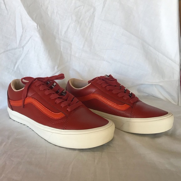 Vans | Shoes | Red On Red Old Skool Rare Vans | Poshmark